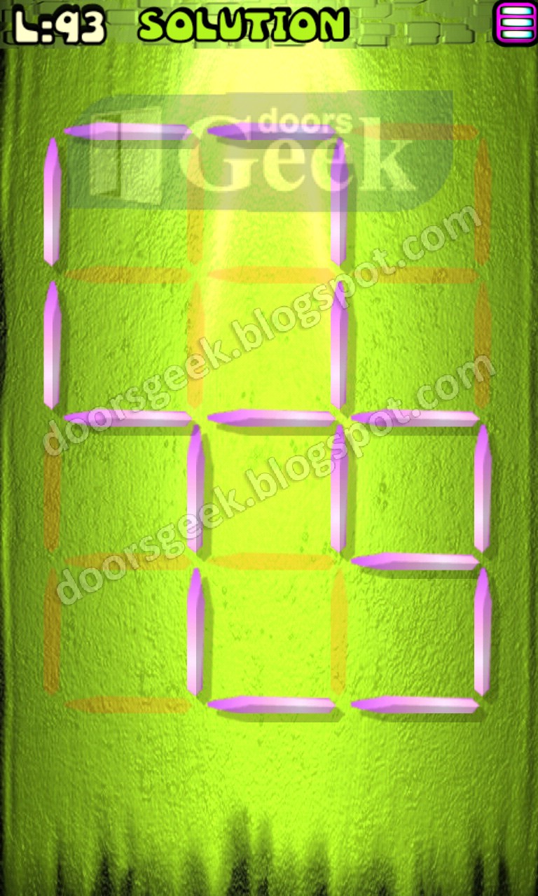 Matches Puzzle [Episode 1] Level 93 Solution ~ Doors Geek